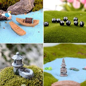 Trasfit Set of 23 Zen Garden Accessories, Mini Meditation Zen Tray Items Kit, Fairy Garden Accessories for Micro Landscape Decoration Plant Pots Bonsai Craft Decor