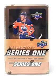 2022-23 upper deck series 1 hockey tin