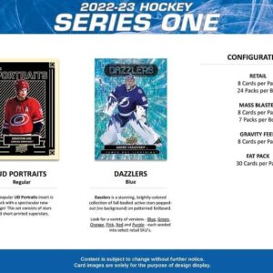 2022-23 Upper Deck Series 1 Hockey Tin