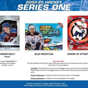 2022-23 Upper Deck Series 1 Hockey Tin