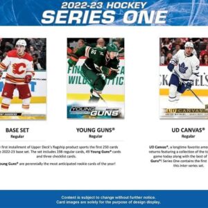 2022-23 Upper Deck Series 1 Hockey Tin