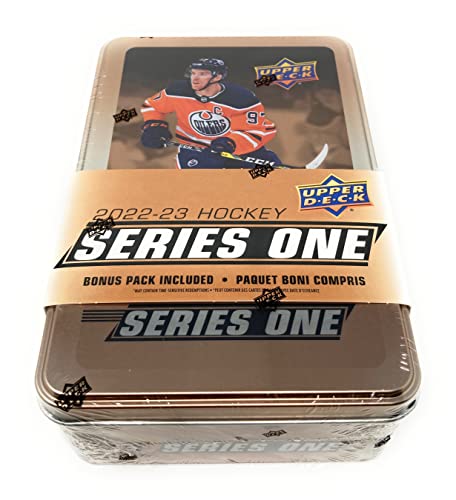 2022-23 Upper Deck Series 1 Hockey Tin