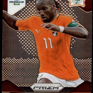 2014 Panini World Cup Prizm #60 Didier Drogba Ivory Coast Soccer Card