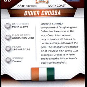 2014 Panini World Cup Prizm #60 Didier Drogba Ivory Coast Soccer Card