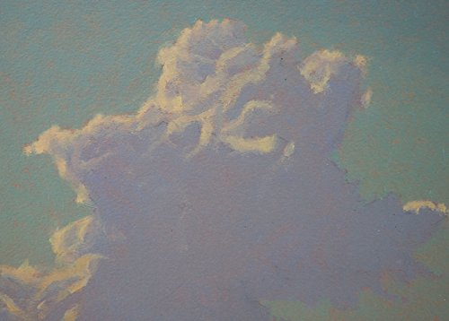 Island Cloud by Glenn Renell, Original Oil on Panel, 11" x 10"