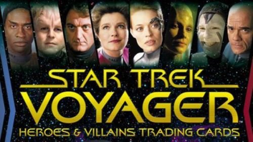 2015 Star Trek Voyager Heroes & Villains Complete Set all 99 cards