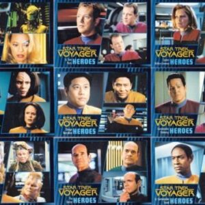 2015 Star Trek Voyager Heroes & Villains Complete Set all 99 cards