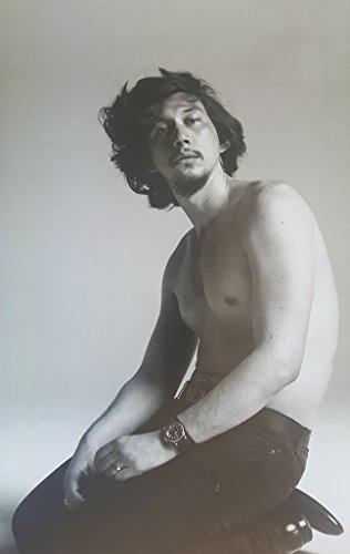 Adam Driver Posing on Knees Shirtless Hot 11 x 17 Inch Poster Litho