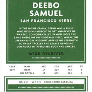 2020 Donruss #15 Deebo Samuel San Francisco 49ers NFL Football Trading Card