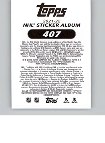 2021-22 Topps Stickers #407 Gritty Philadelphia Flyers FOIL Official NHL Hockey Sticker (2 Inch Wide X 2.75 Inches Tall) in Raw (NM or Better) Condition