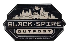 disney parks magnet – star wars galaxy’s edge – black spire outpost