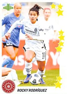 2021 parkside nwsl volume 2 stars #s58 rocky rodriguez portland thorns fc official national womens soccer league trading card in raw (nm or better) condition