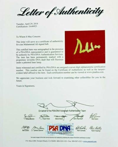 Muhammad Ali Signed IBF World Champion Leather Boxing Belt PSA ITP 5A46923 - Autographed Boxing Championship Belts