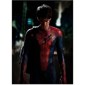 the amazing spider-man andrew garfield walking with head down 8 x 10 inch photo