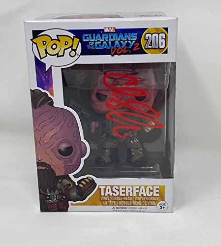 Chris Sullivan Signed Taserface Guardians of the Galaxy Funko Pop Beckett COA