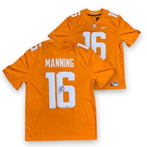 peyton manning autographed tennessee football jersey fanatics authentic coa