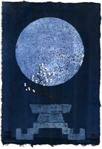 offering to the renewal of the spring full moon. direct from the artist, limited edition, signed & numbered by the artist [ off-set litho print ]