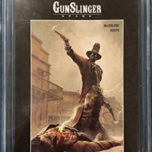 ADELSO CORONA CGC 9.8 Signed GUNSLINGER SPAWN Comic not CBCS TODD MCFARLANE CBCS