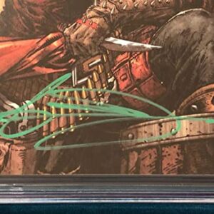 ADELSO CORONA CGC 9.8 Signed GUNSLINGER SPAWN Comic not CBCS TODD MCFARLANE CBCS