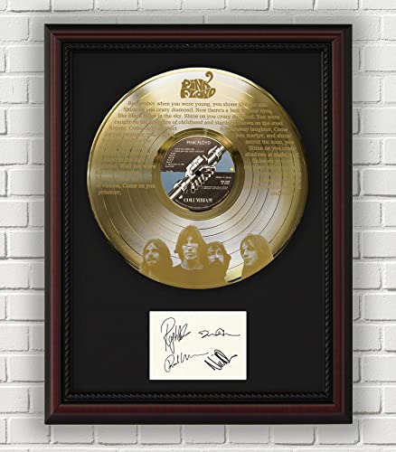 Pink Floyd - Shine On You Crazy Diamond Cherrywood Framed LP Ltd Legends Signature Display M4