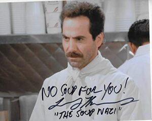 larry thomas seinfeld soup nazi original autographed 8x10 photo #10