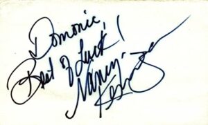 nancy kerrigan olympic figure skater signed 3×5 index card with jsa coa