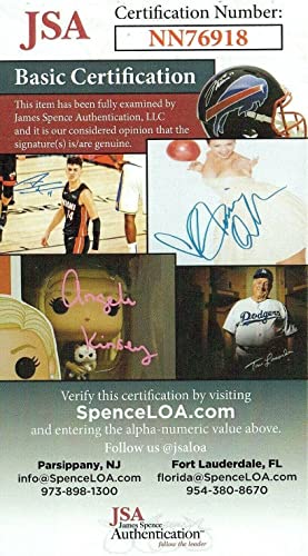 Nancy Kerrigan Olympic Figure Skater Signed 3x5 Index Card with JSA COA