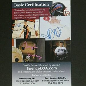 Lee MacPhail Signed Baseball Card with JSA COA