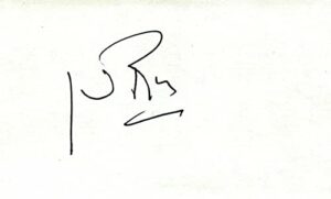 joan rivers actress comedian signed 3×5 index card with jsa coa