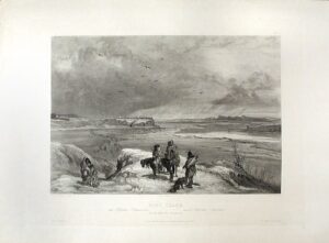 fort clark. on the missouri (february 1834)