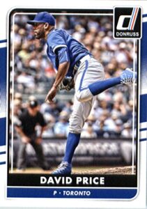 2016 donruss #49 david price toronto blue jays baseball card