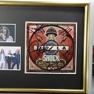 Signed Tesla Autographed Shock Cd Display Certified Authentic Jsa Coa # DD75363