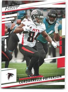 cordarrelle patterson 2022 panini prestige #12 nm+-mt+ nfl football falcons