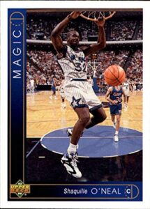 1993-94 upper deck #300 shaquille o’neal orlando magic basketball nba