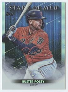 2022 topps stars of mlb #smlb-18 buster posey san francisco giants baseball mlb