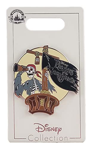 Disney Pin - Pirates of the Caribbean - Skeleton Lookout in Crows Nest