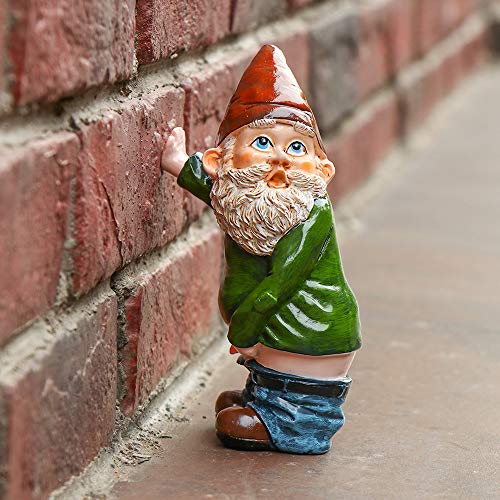 OKDEALS Garden Gnomes Statues | Naughty Gnomes | Funny Gnomes Garden Decorations for Outside Garden - Garden Knomes Peeing