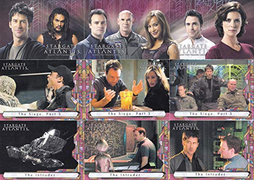 STARGATE ATLANTIS SEASON 2 TWO 2006 RITTENHOUSE COMPLETE BASE CARD SET OF 72 TV