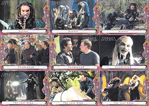 STARGATE ATLANTIS SEASON 2 TWO 2006 RITTENHOUSE COMPLETE BASE CARD SET OF 72 TV