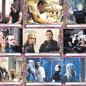 STARGATE ATLANTIS SEASON 2 TWO 2006 RITTENHOUSE COMPLETE BASE CARD SET OF 72 TV