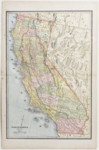 map of california