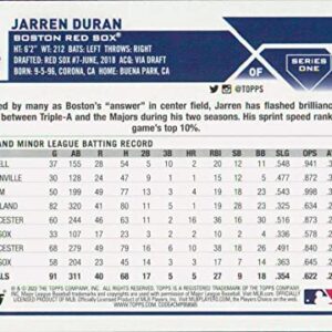 2023 Topps #242 Jarren Duran NM-MT Boston Red Sox Baseball Trading Card MLB