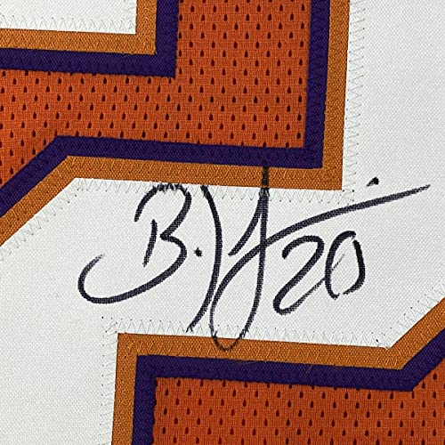 Autographed/Signed Brian Dawkins Clemson Orange College Football Jersey Beckett BAS COA