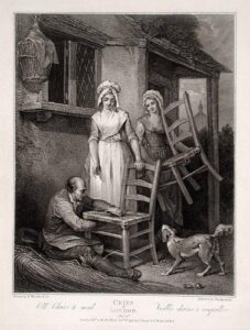 cries of london, plate 10, old chairs to mend