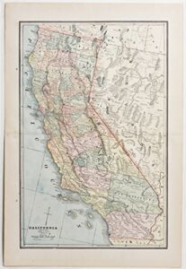 map of california