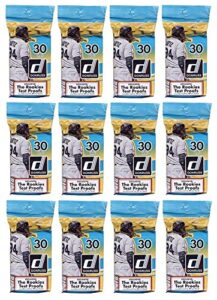 2016 panini donruss baseball fat pack 12-pack lot