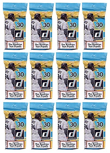 2016 Panini Donruss Baseball Fat Pack 12-Pack Lot