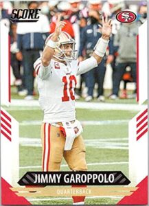 2021 score #259 jimmy garoppolo san francisco 49ers football card