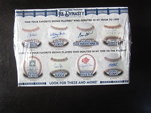 Tristar Hidden Treasures New York Yankees Dynasty Autograph Baseball Box