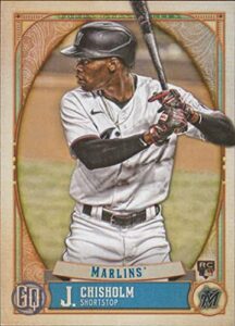 2021 topps gypsy queen #69 jazz chisholm rc rookie miami marlins mlb baseball trading card